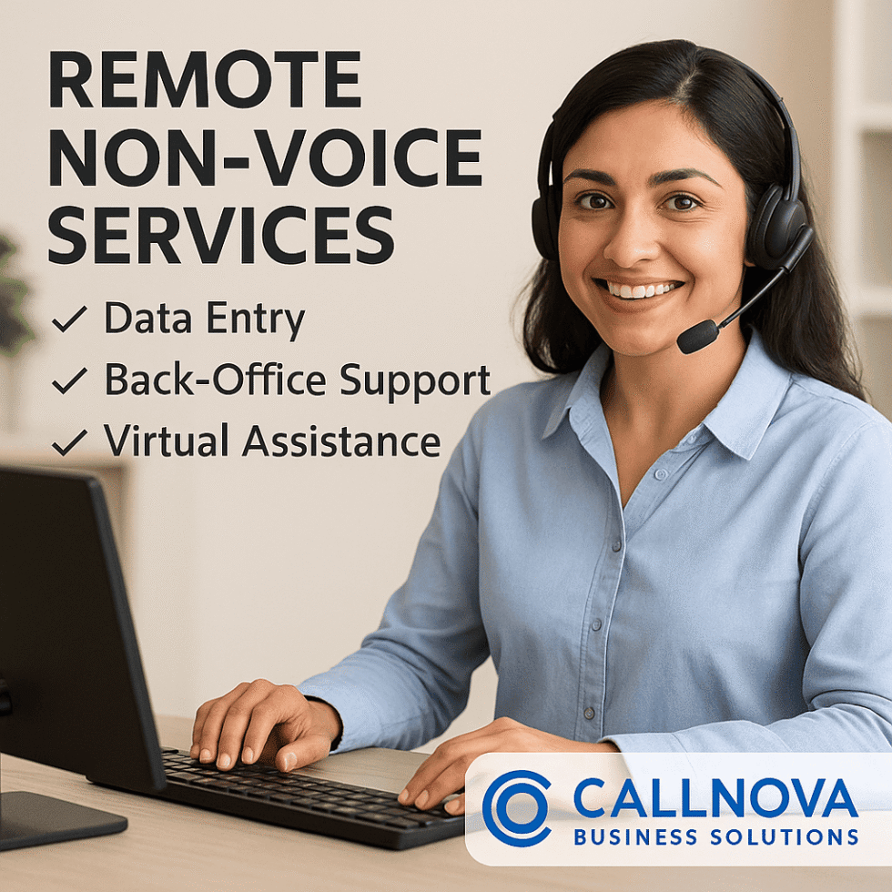 #1 outstanding Remote Non-Voice Services |Callnova Solutions